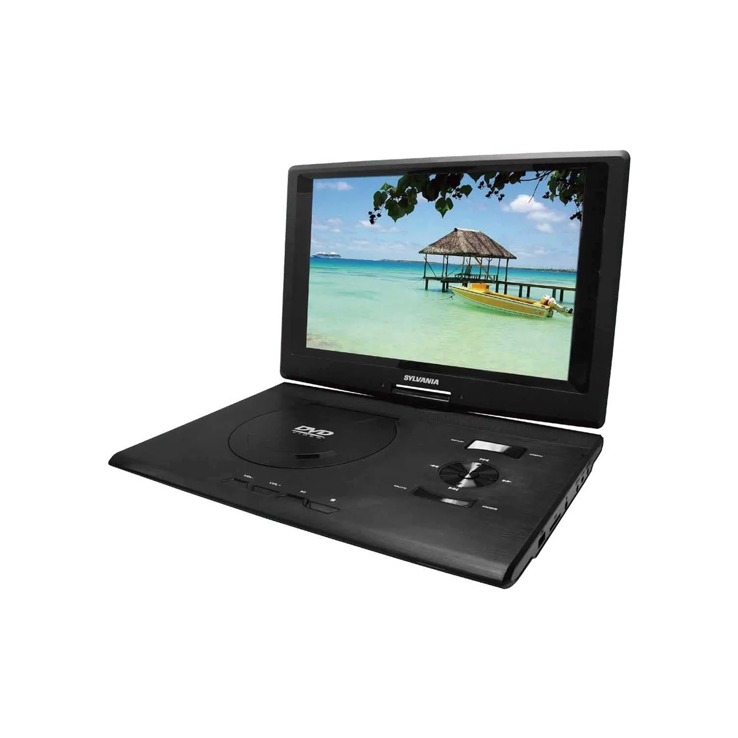 Sylvania 13.3" Swivel Portable Dvd Player - lens-camera.com